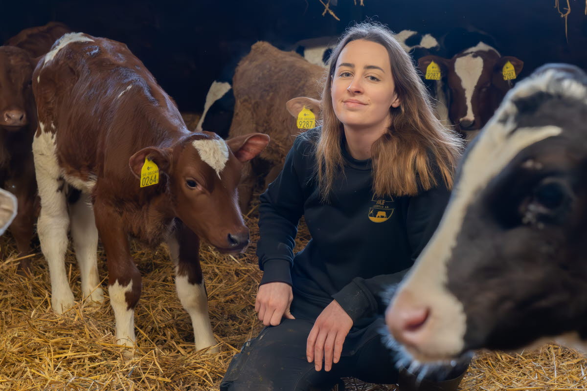 Månadens bonde: Katarina, "jag är ingen ko-nörd"